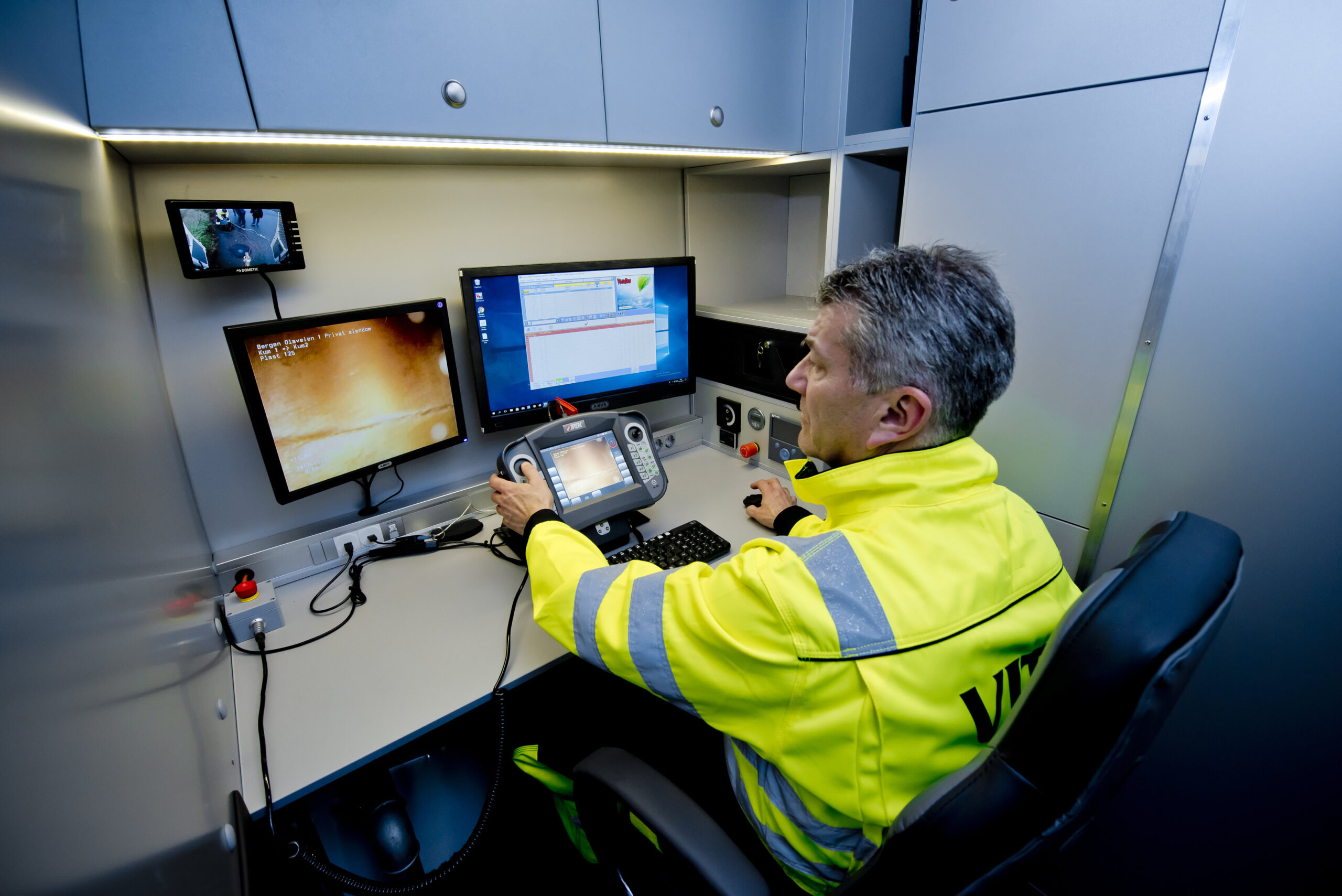 TV-inspeksjon og rørspyling – Vitek Miljø